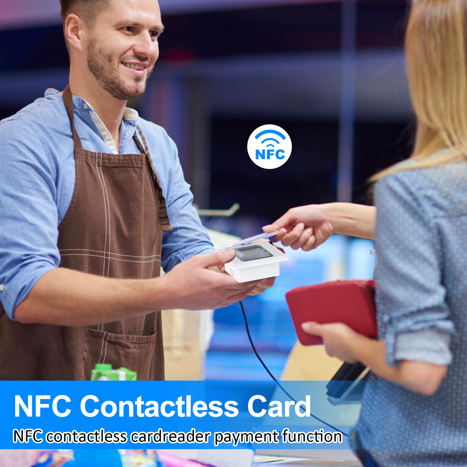 MJ-390 Kiosk Wiegand Barcode Scanner / NFC reader - symcode111